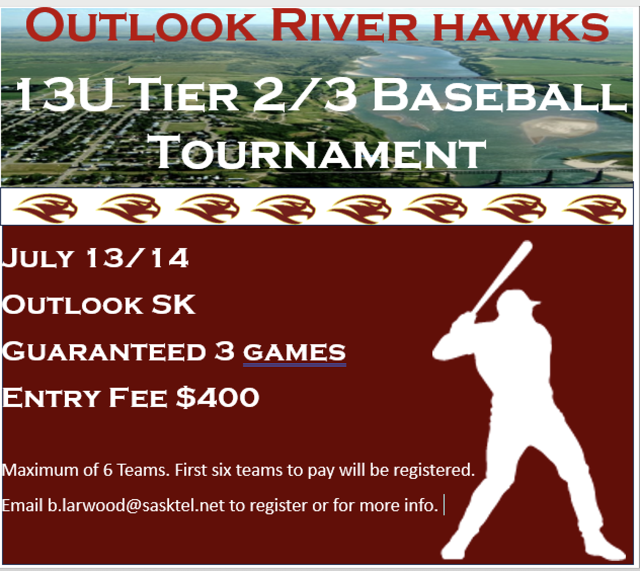 Baseball Sask » Outlook Tournament