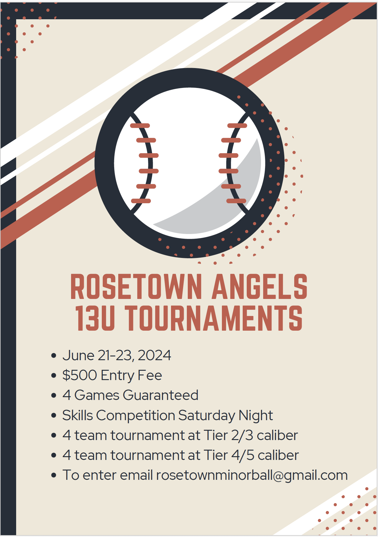 Baseball Sask » Rosetown Tournaments