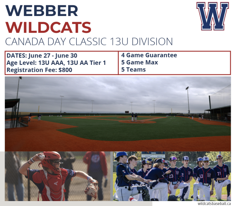 Baseball Sask » Webber Academy Tournaments